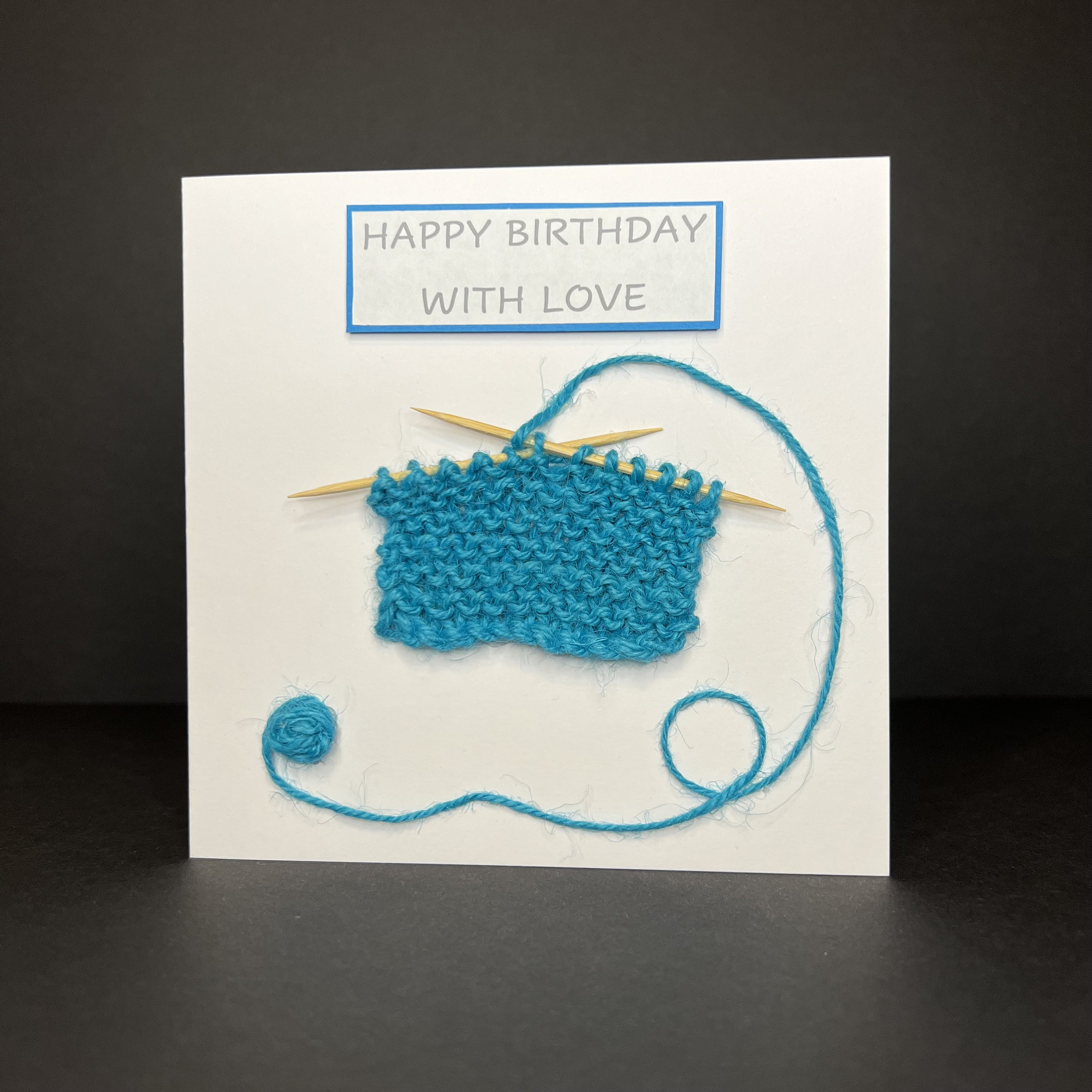 Greetings Card - Birthday Card - Knitting Card - Mum - Grandma - New ...