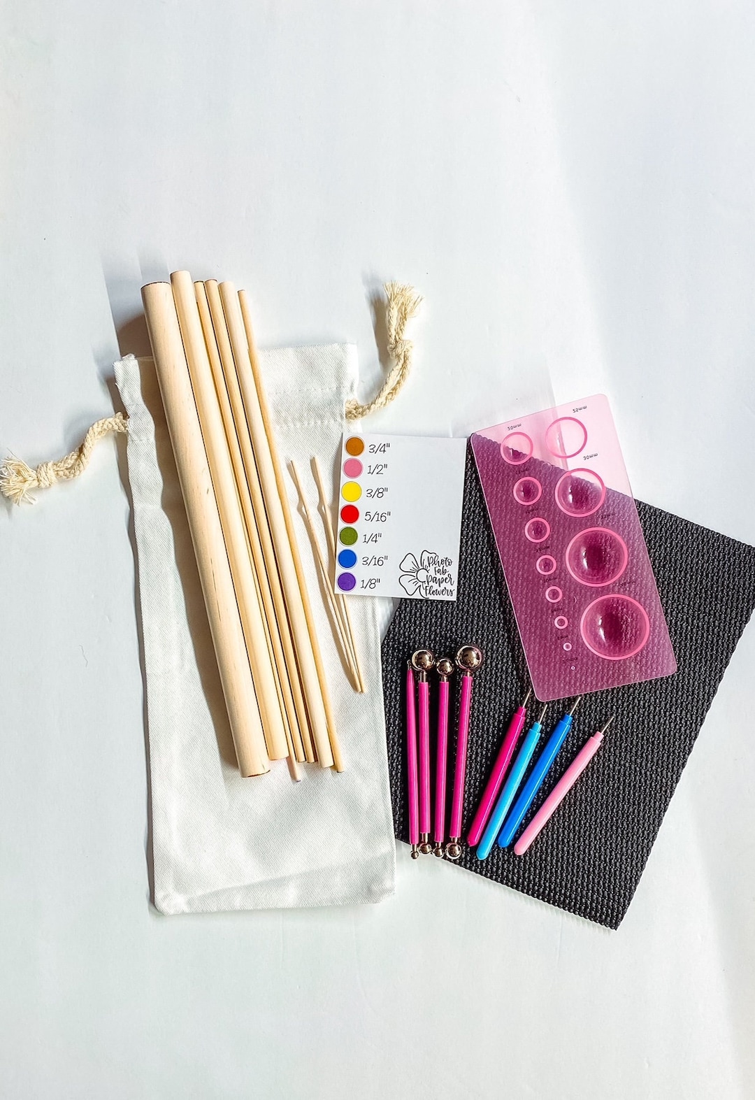 Paper Flower Starter Kit | Metal Ball Stylus | Paper Flower Tools ...