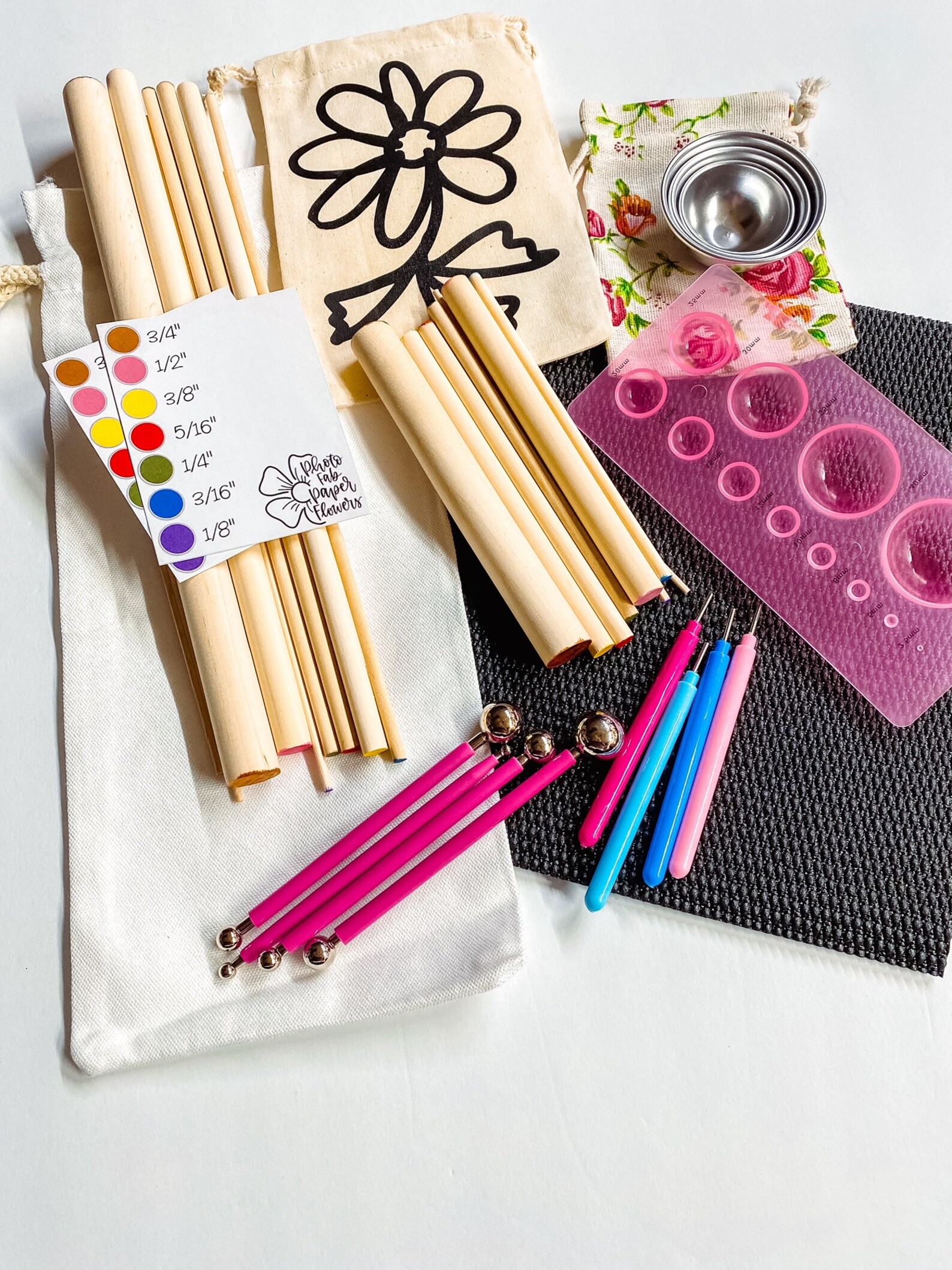 Ultimate Paper Flower Starter Kit | Metal Ball Stylus | Paper Flower ...