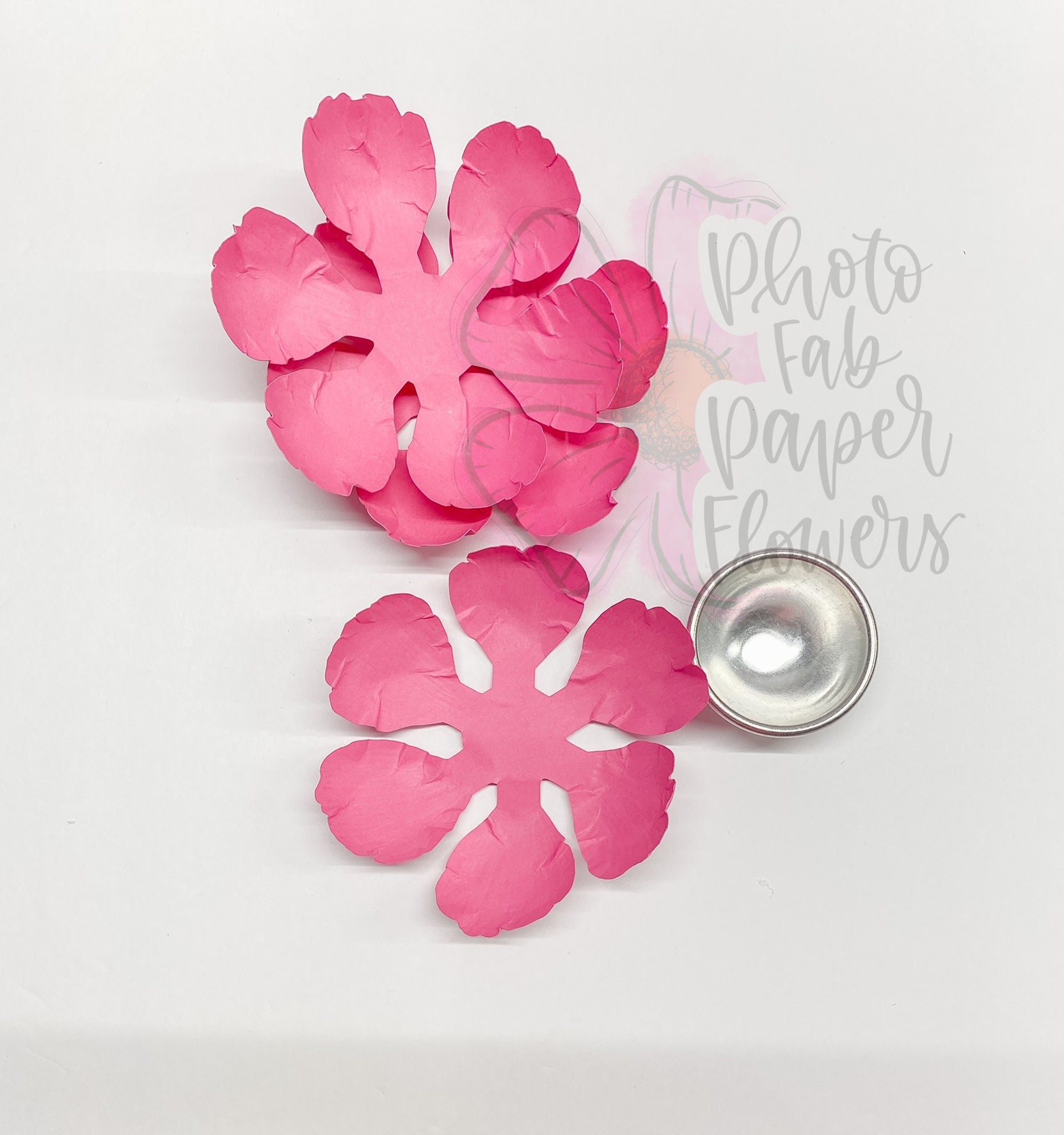 Set of 3 Metal Half Sphere Molds | Paper Flower Shaping Tool | Paper ...