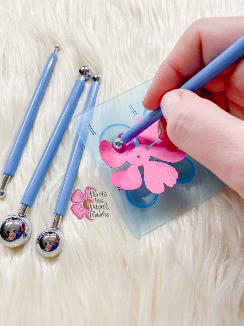 Paper Flower Shaping Tools Metal Ball Stylus Paper Flower | Etsy