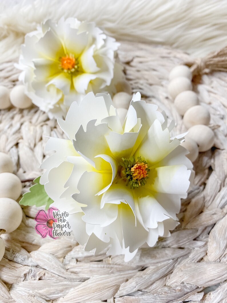 Lilah Mini Paper Flower Digital File PNG SVG PDF dxf | Etsy