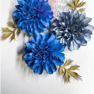 Template 18 Mini Flower Digital File | PNG | SVG | Paper Flower ...