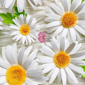 Daisy Mini Paper Flower Digital File PNG SVG PDF dxf Paper Flower ...