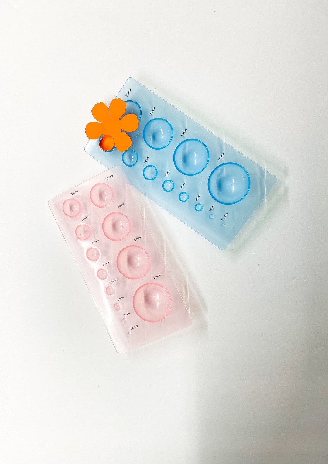 Plastic Mini Half Sphere Mold | Paper Flower Shaping Tool | Paper ...