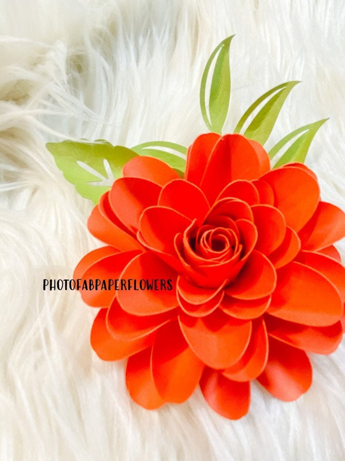 Template 1 Mini Paper Flower Digital File PDF/PNG/SVG - Etsy