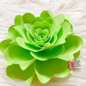 Clover Mini Paper Flower Digital File | PNG/SVG/PDF | Paper Flower ...