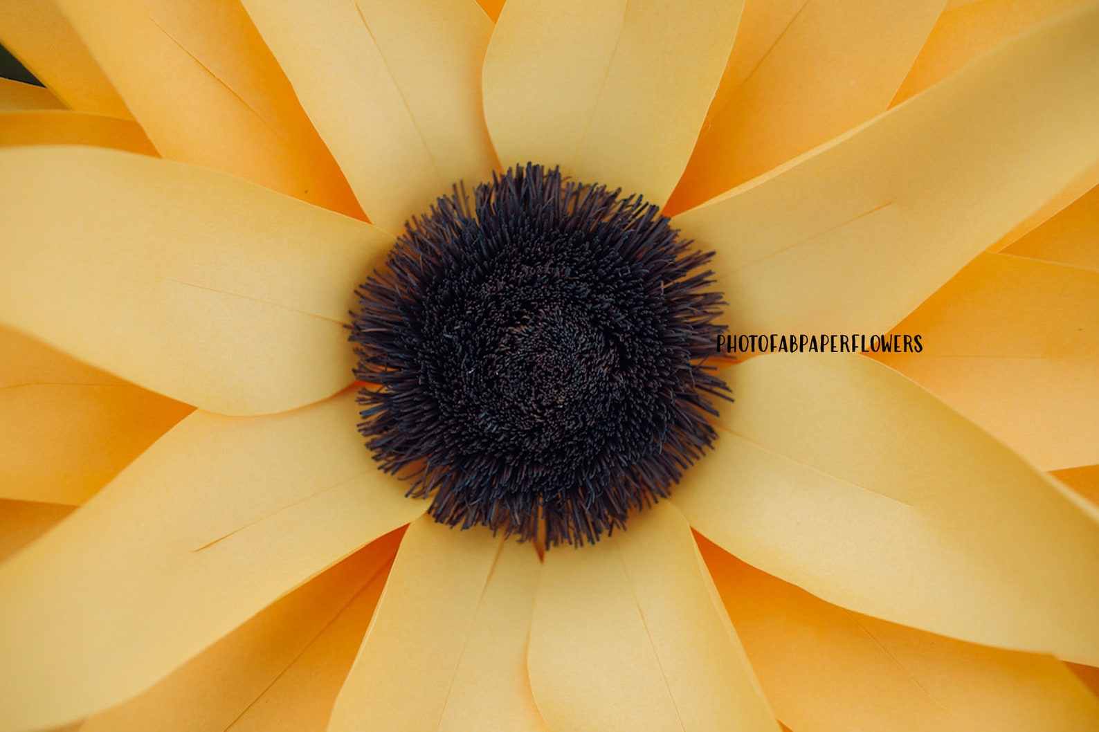 Large Paper Sunflower Template Digital File | PDF/SVG/PNG | Paper ...