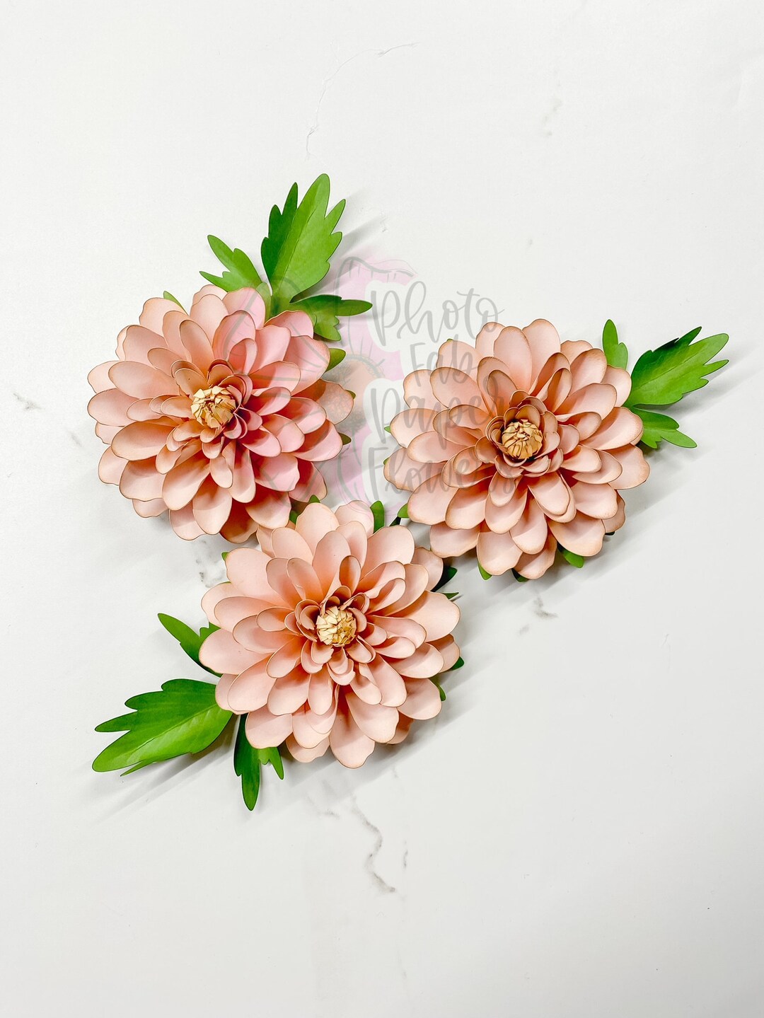 Kelli Mini Paper Flower Digital File | PNG | SVG | Paper Flower ...