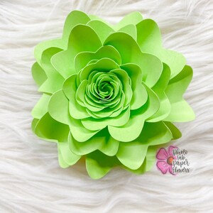 Clover Mini Paper Flower Digital File | PNG/SVG/PDF | Paper Flower ...
