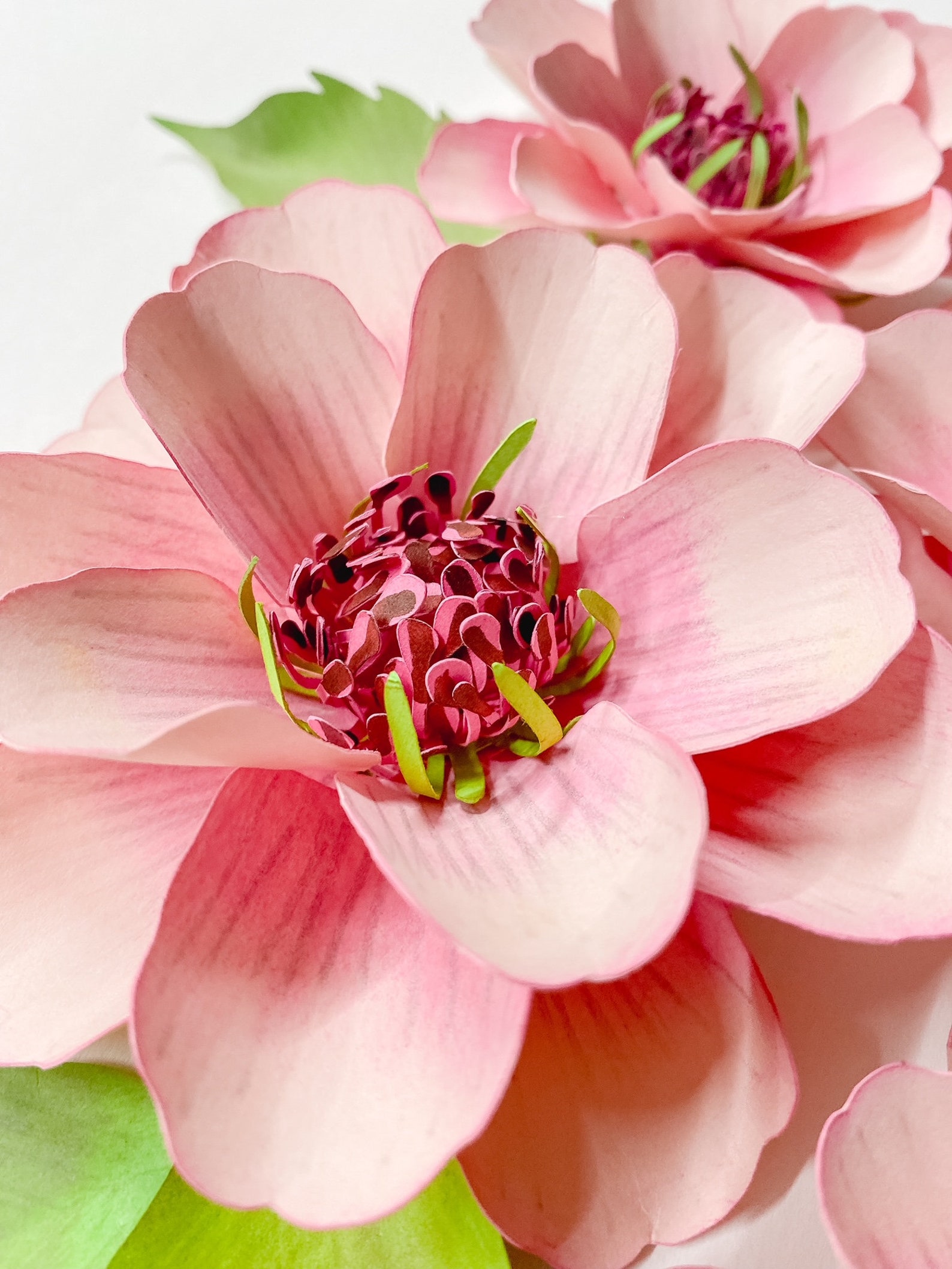 Cherry Blossom Mini Paper Flower Branch Digital File | PNG | SVG | DXF ...