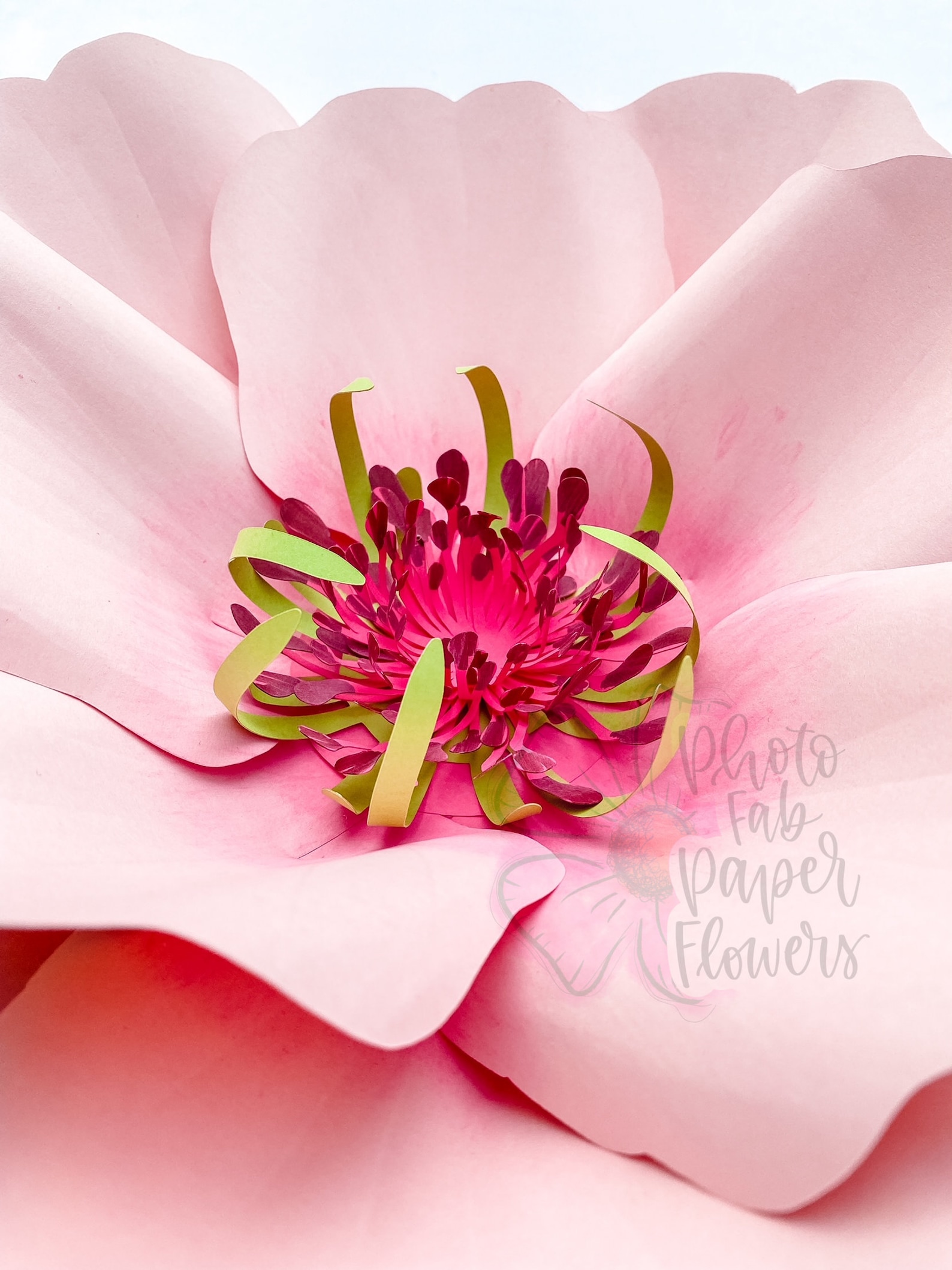 Large Cherry Blossom Paper Flower Template Digital File - Etsy