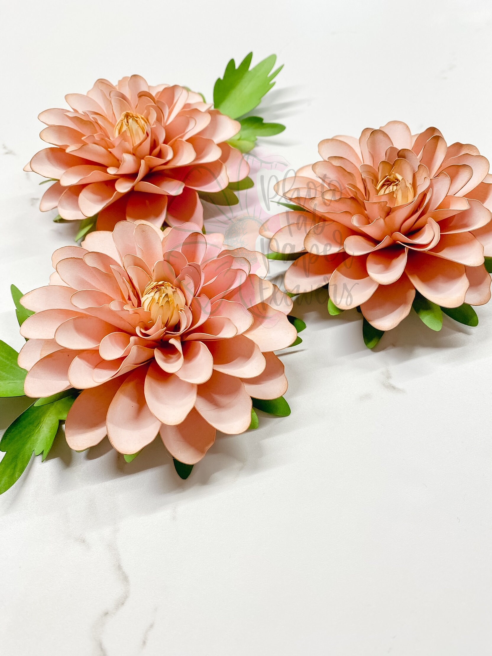 Kelli Mini Paper Flower Digital File PNG SVG Paper - Etsy Australia