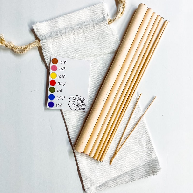 Wooden Dowel Rods 1 - Etsy