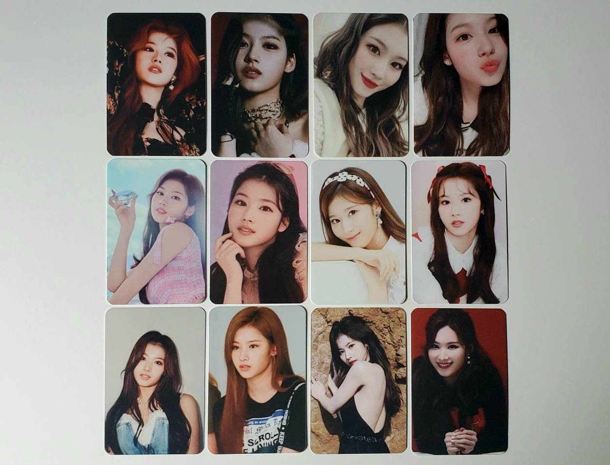 Memorabilia TWICE Sana Photocards Set of 12 Collectibles etna.com.pe
