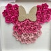 Minnie Mouse Shadow Box. Minnie Mouse Paper Flower Shadow Box - Etsy