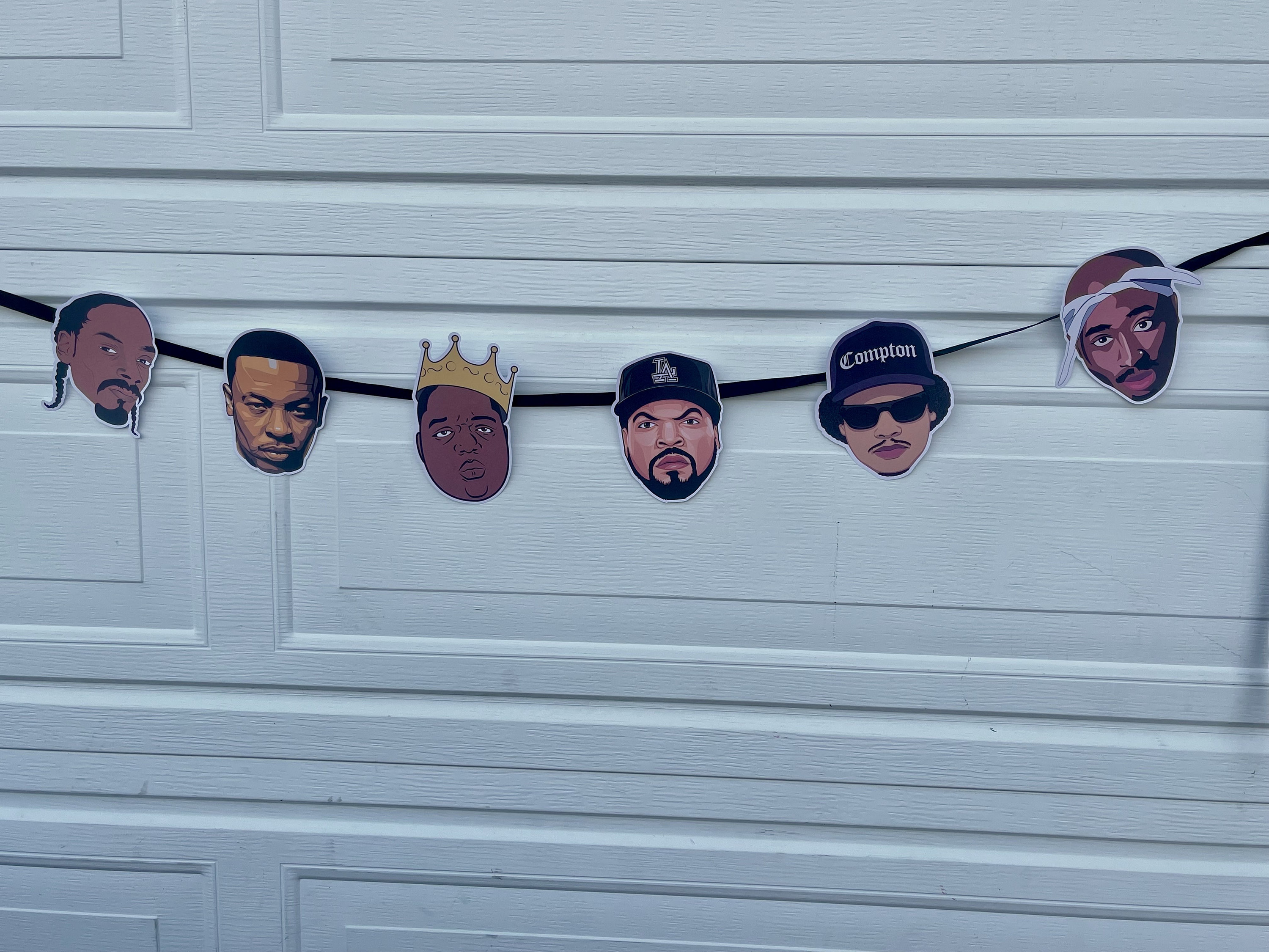 Gangsta Party Cake Topper, Banner & Cupcake Toppers 90s Rap Party, - Etsy