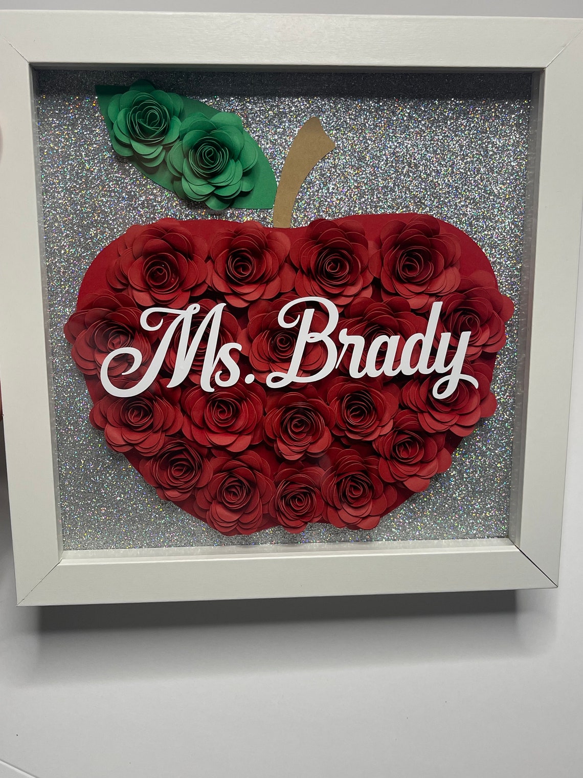 Apple Shadow Box. - Etsy