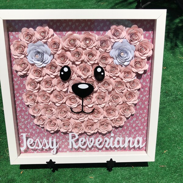 Teddy Bear Shadow Boxes - Etsy