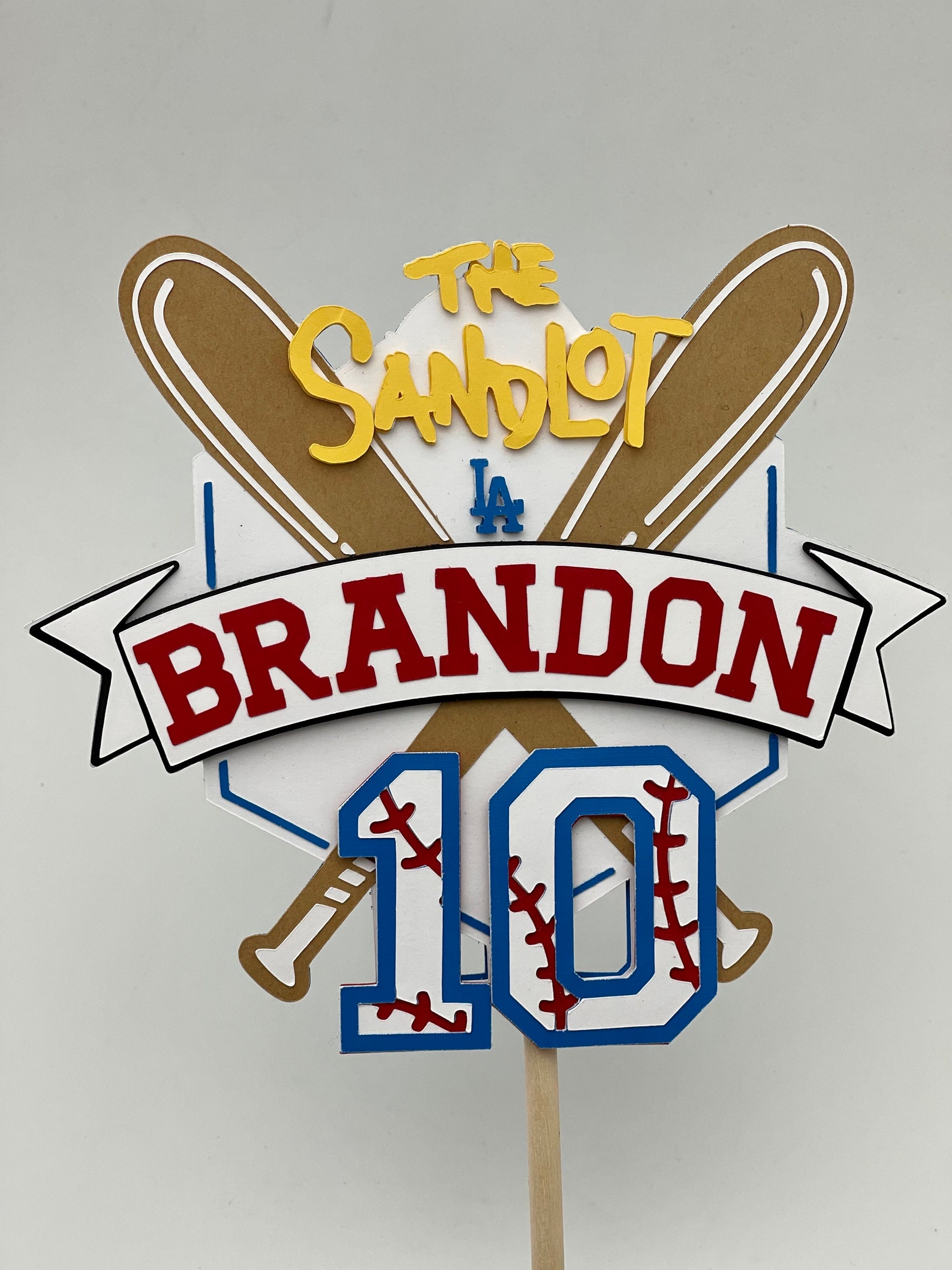 The Sandlot Cake Topper/ Baseball Cake Topper - Etsy