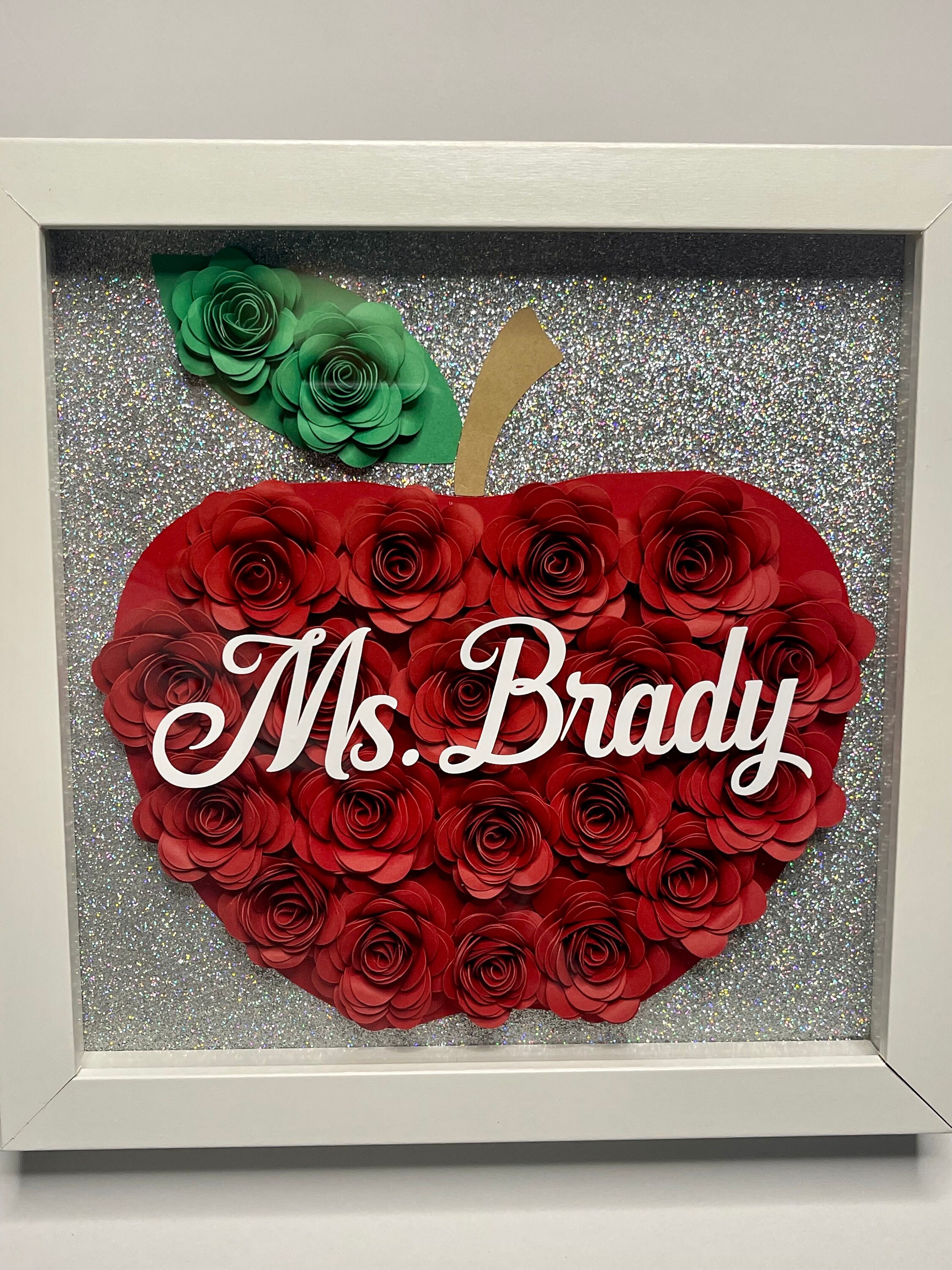 Apple Shadow Box. - Etsy