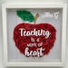 Apple Shadow Box. - Etsy