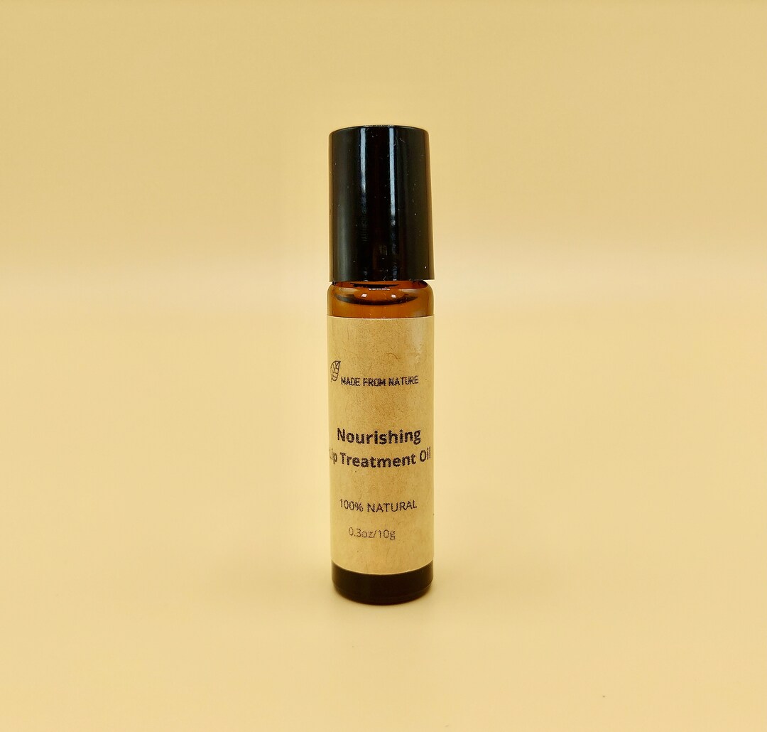 Natural Vanilla Lip Oil Roll on Lip Serum Treatment for Lips - Etsy