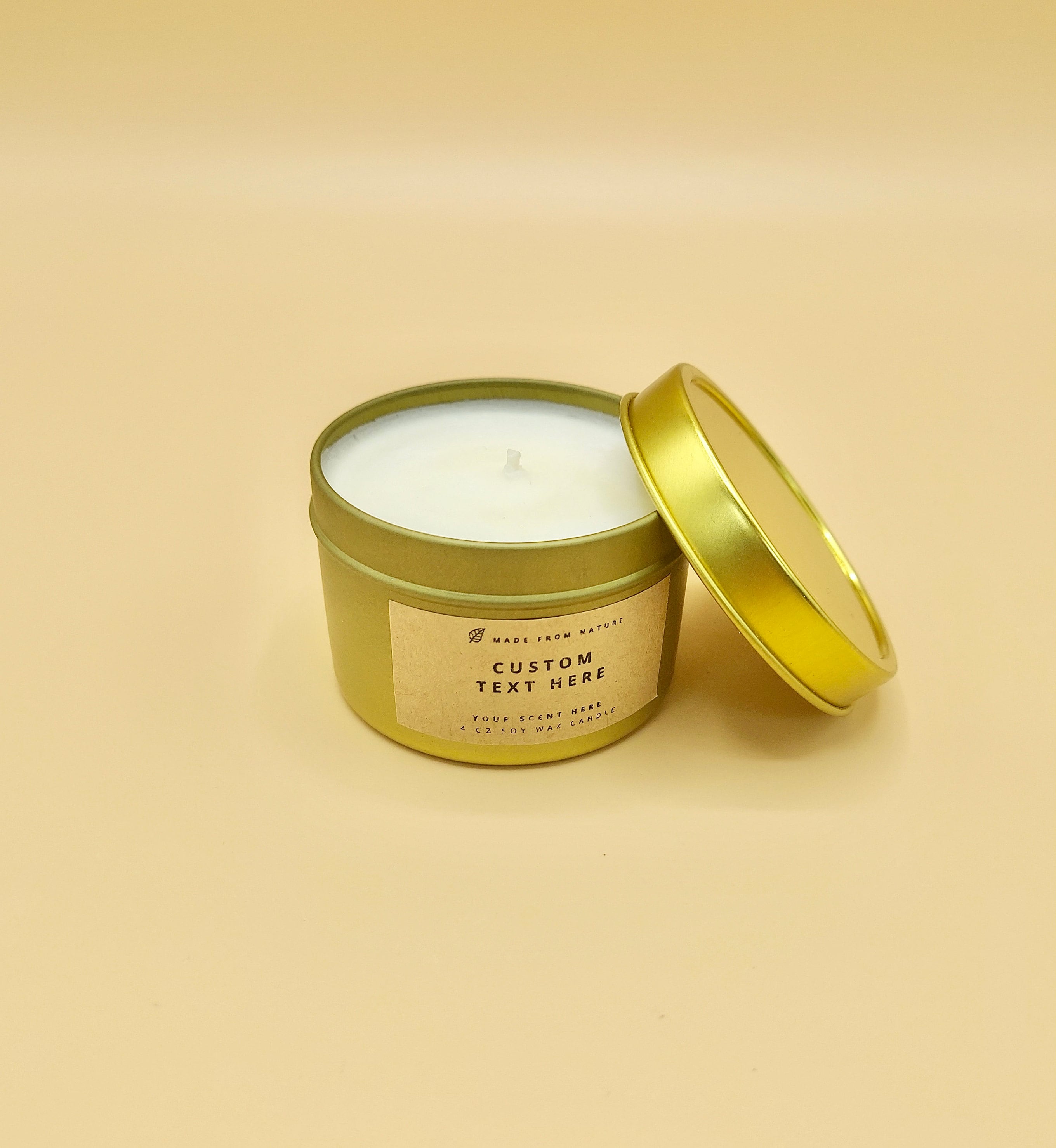 Scented Candle Metal Tin - Etsy