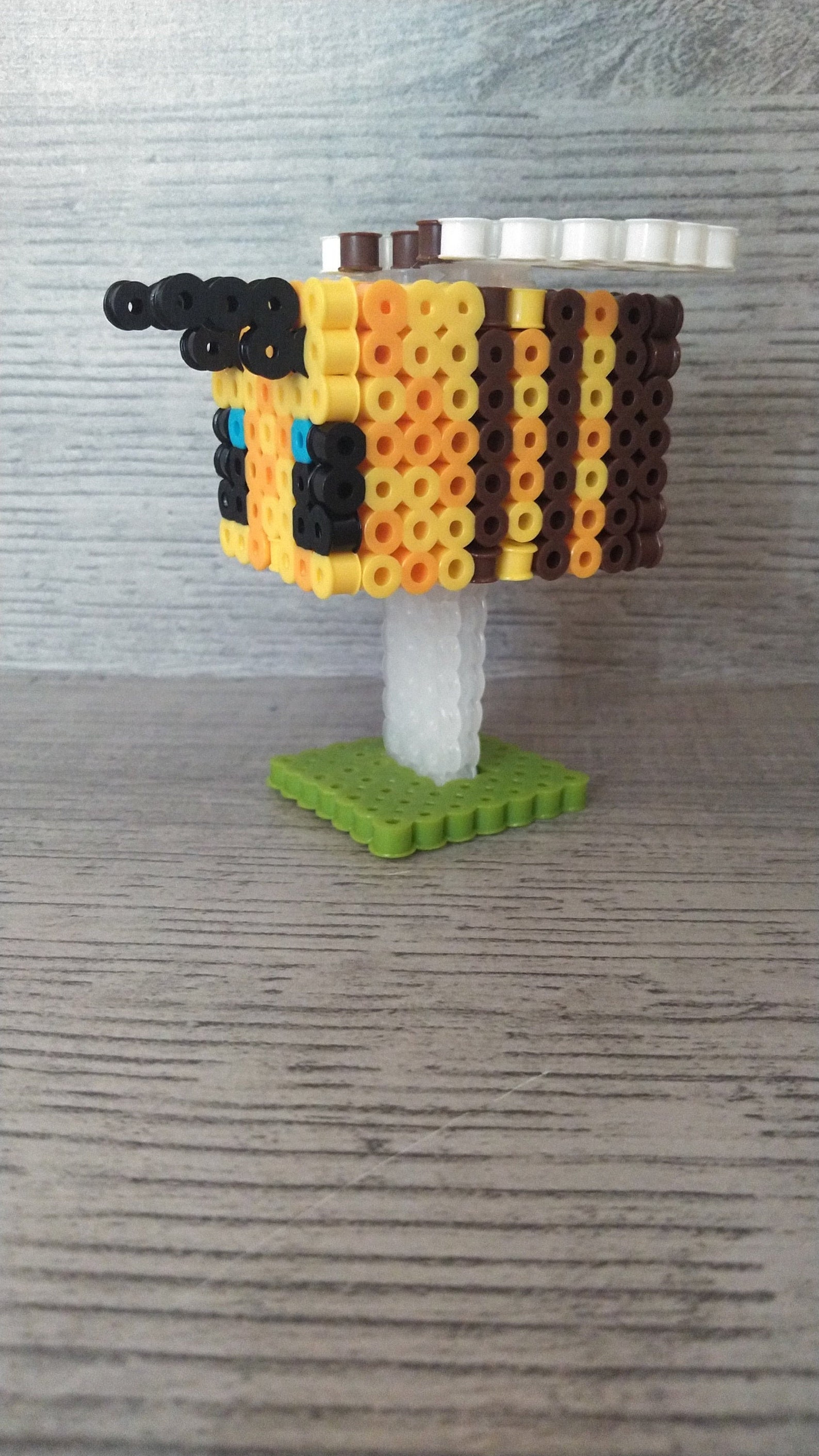 Minecraft Inspired Bee on Stand - Etsy