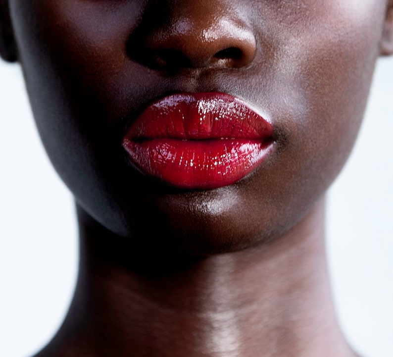 Red Lips,african American Wall Art Prints, Black Girl Magic, Black Art ...