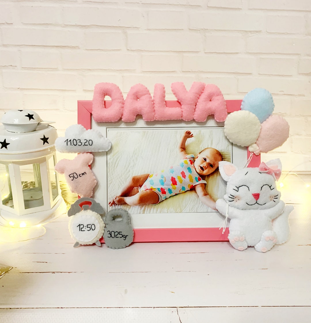 Personalized Cat Theme Gift for Girl Cat Nursery Decor Girl - Etsy