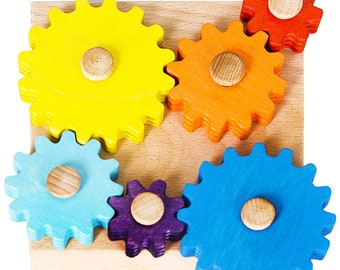 Board With Gears - Etsy