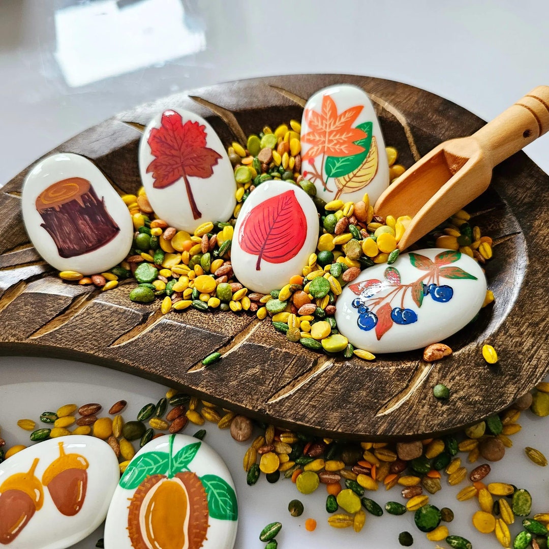 Story Stones - Autumn - Seasons - Educational Stones - Teaching ...