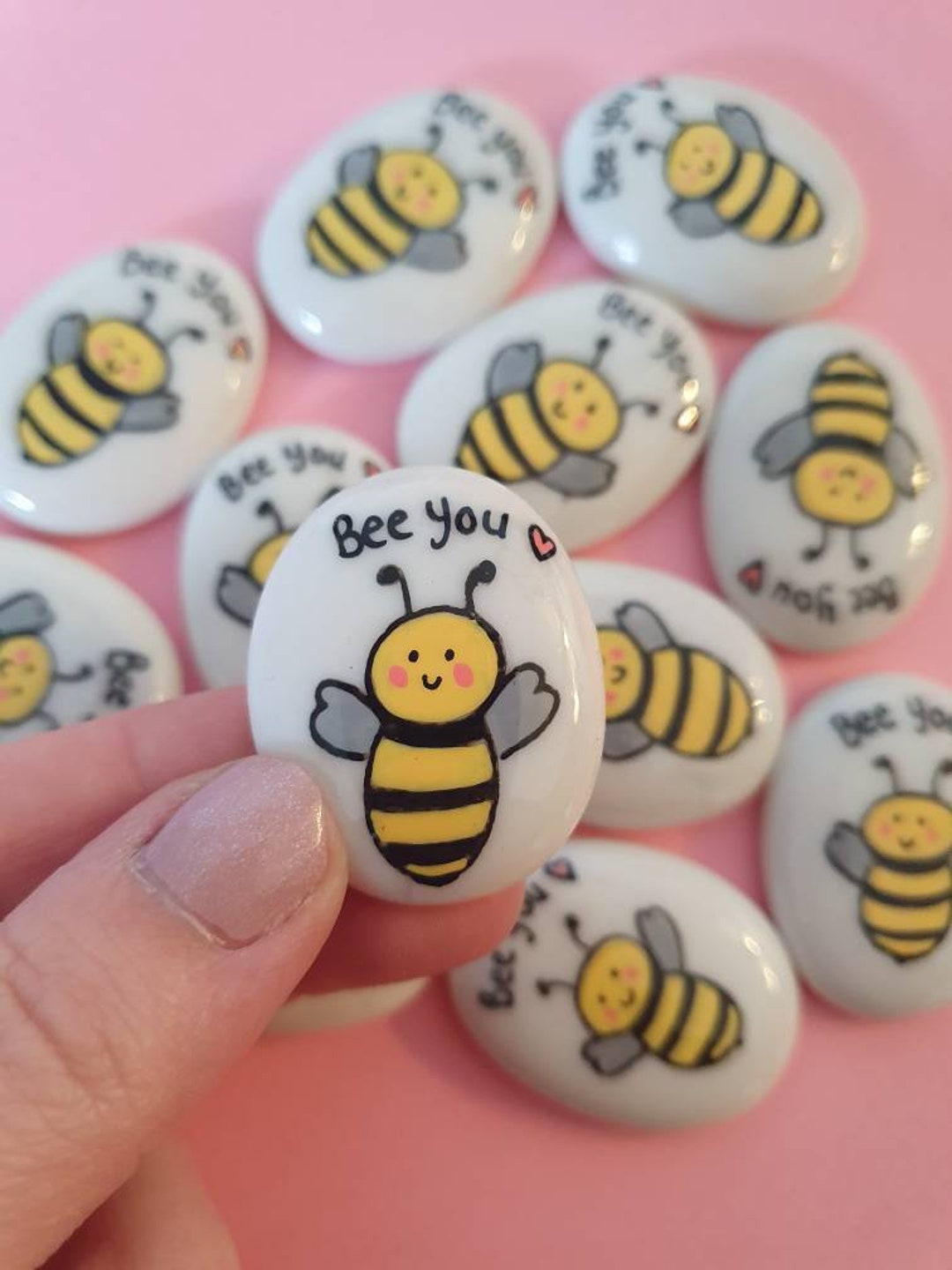 Bee You Keepsake Pebble. Personalised Pebble Gift. Bumble Bee - Etsy