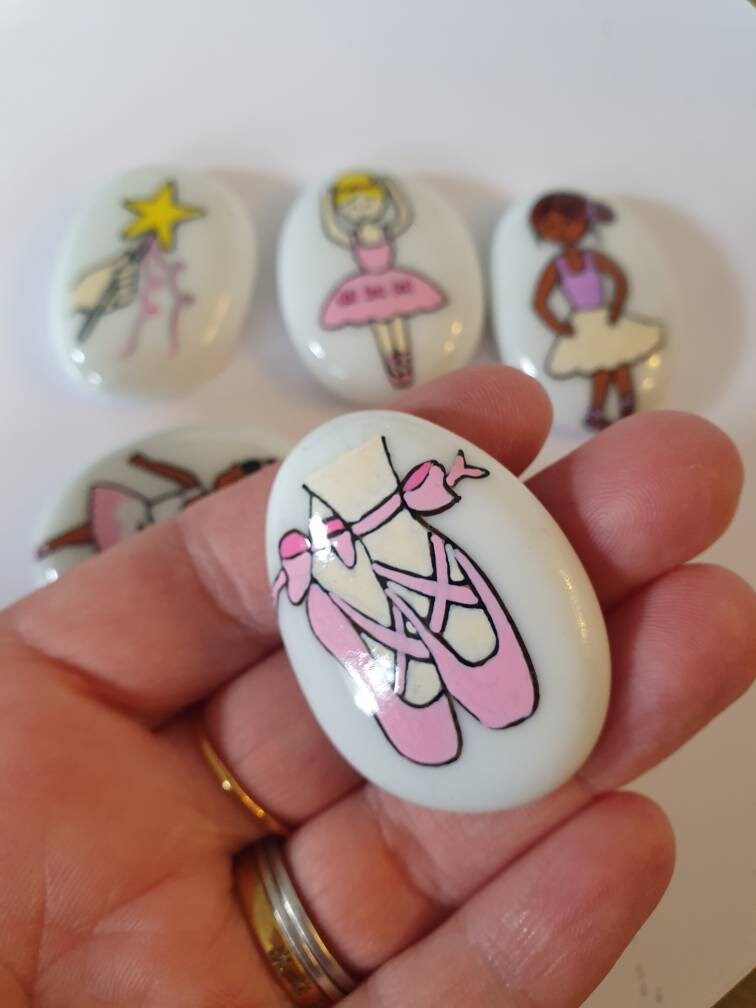 Ballet Themed Story Stones. Ballet Shoes Ballerina Wand Hobbies Dance ...