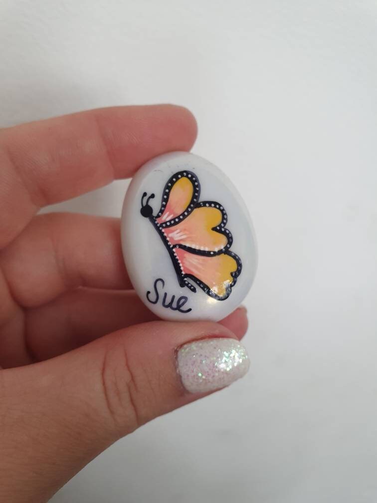 Personalised Worry Stone Anxiety Stone Children's - Etsy UK