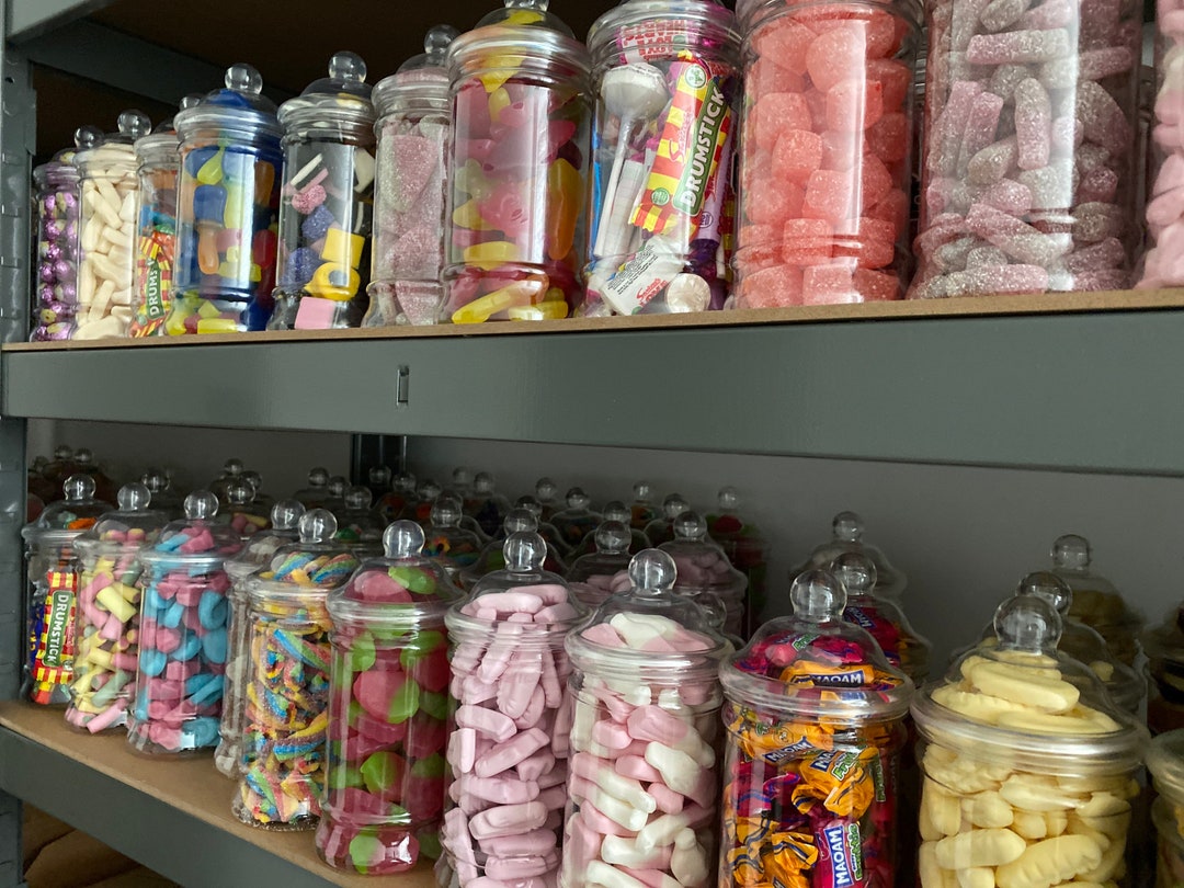 Filled Traditional Victorian Sweet Jars Pick & Mix Sweets - Etsy UK