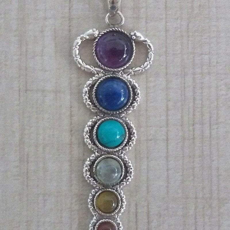 Chakra Pendant - Etsy