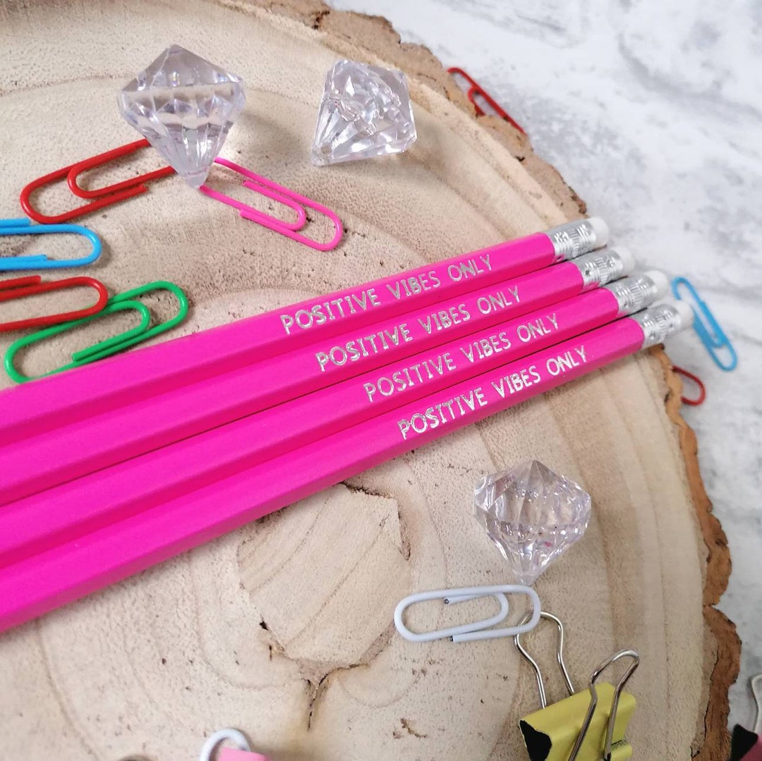 Positive Affirmation Pencil Set - Etsy