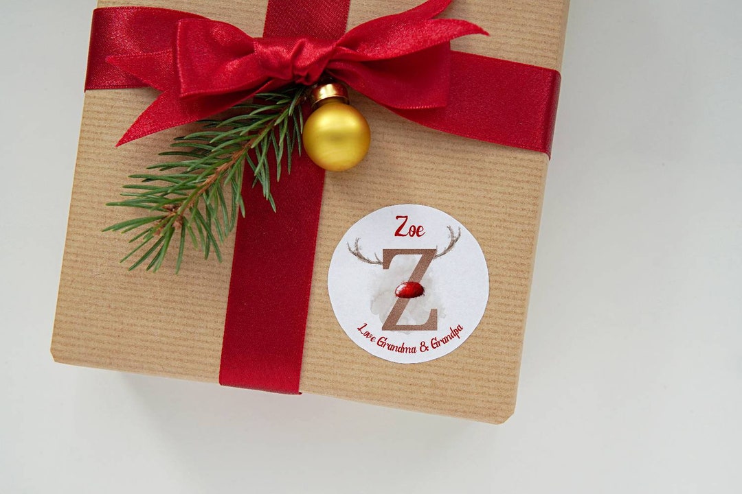 Christmas Gift Stickers, Labels for Children's Parcels - Etsy