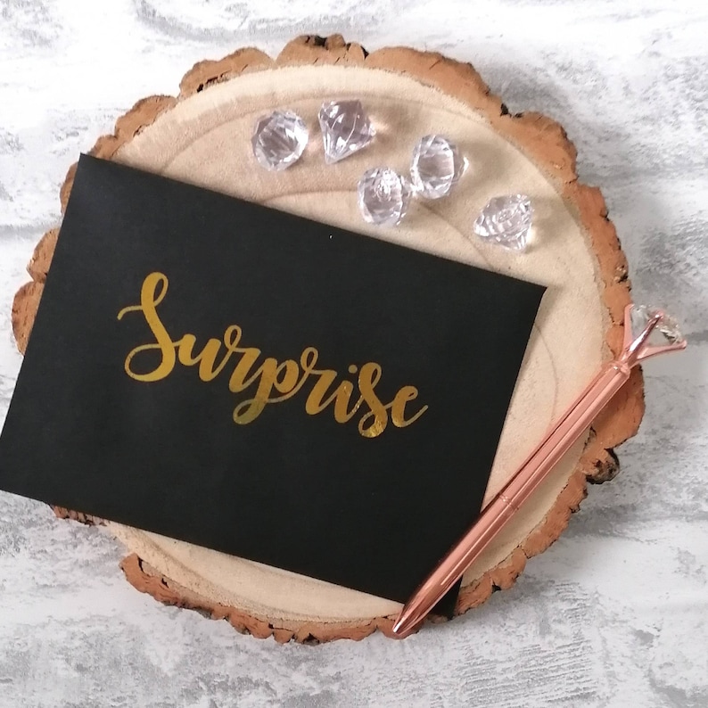 Scratch Reveal Card Personalised Christmas Card - Etsy