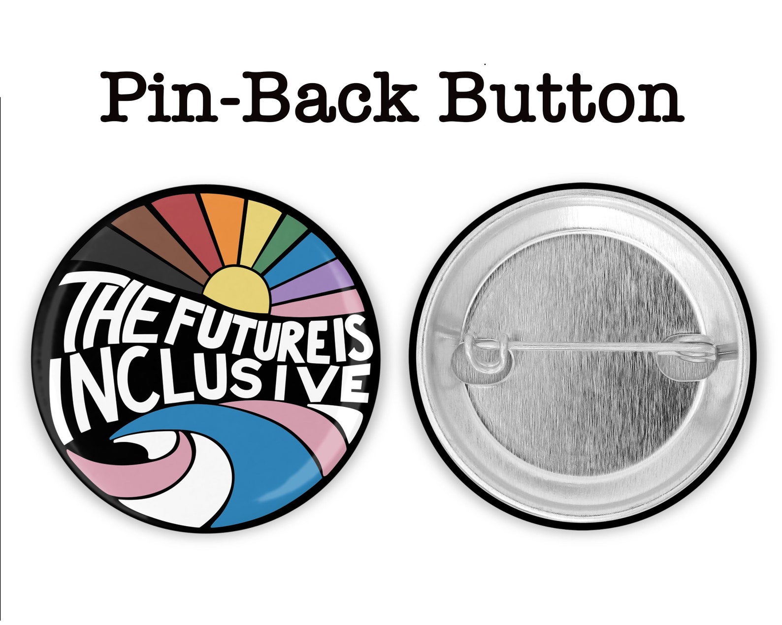Inclusive Button or Magnet Inclusivity Trans Pin Trans - Etsy