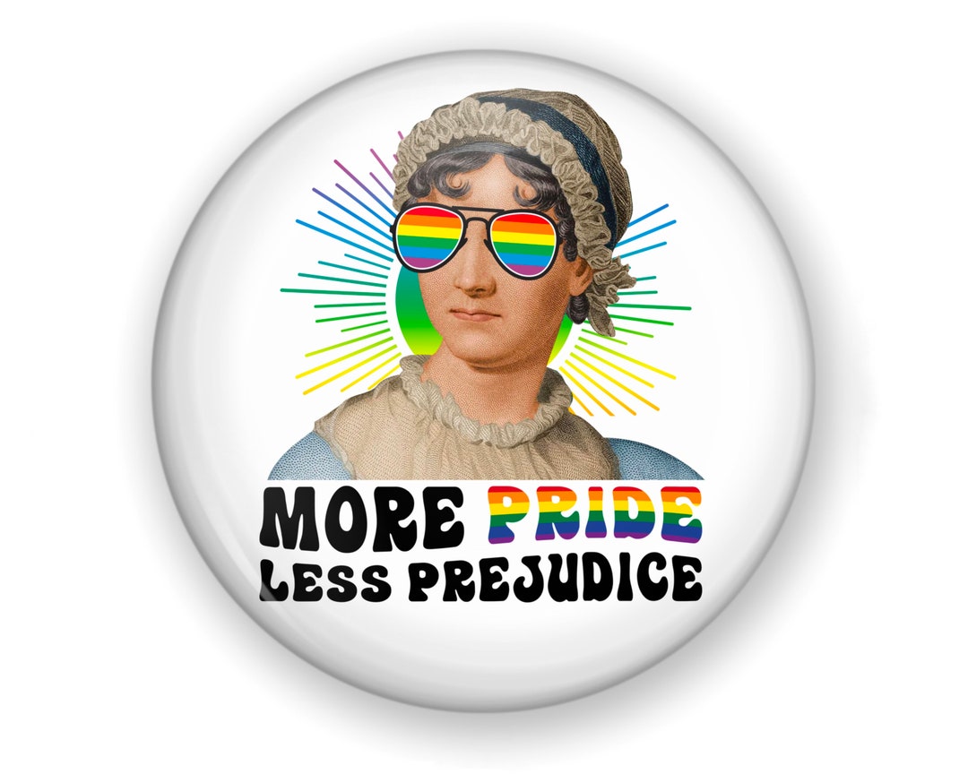LGBTQ Pride Button or Magnet, LGBTQ Pride Pin, Pride Button, More Pride ...