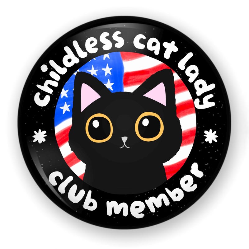 Cat Pin - Etsy