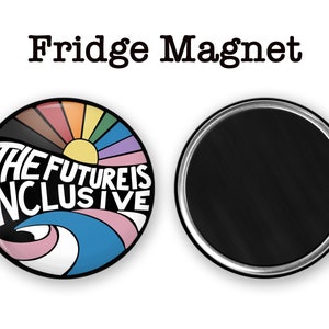 Inclusive Button or Magnet, Inclusivity, Trans Pin, Trans Button, We ...