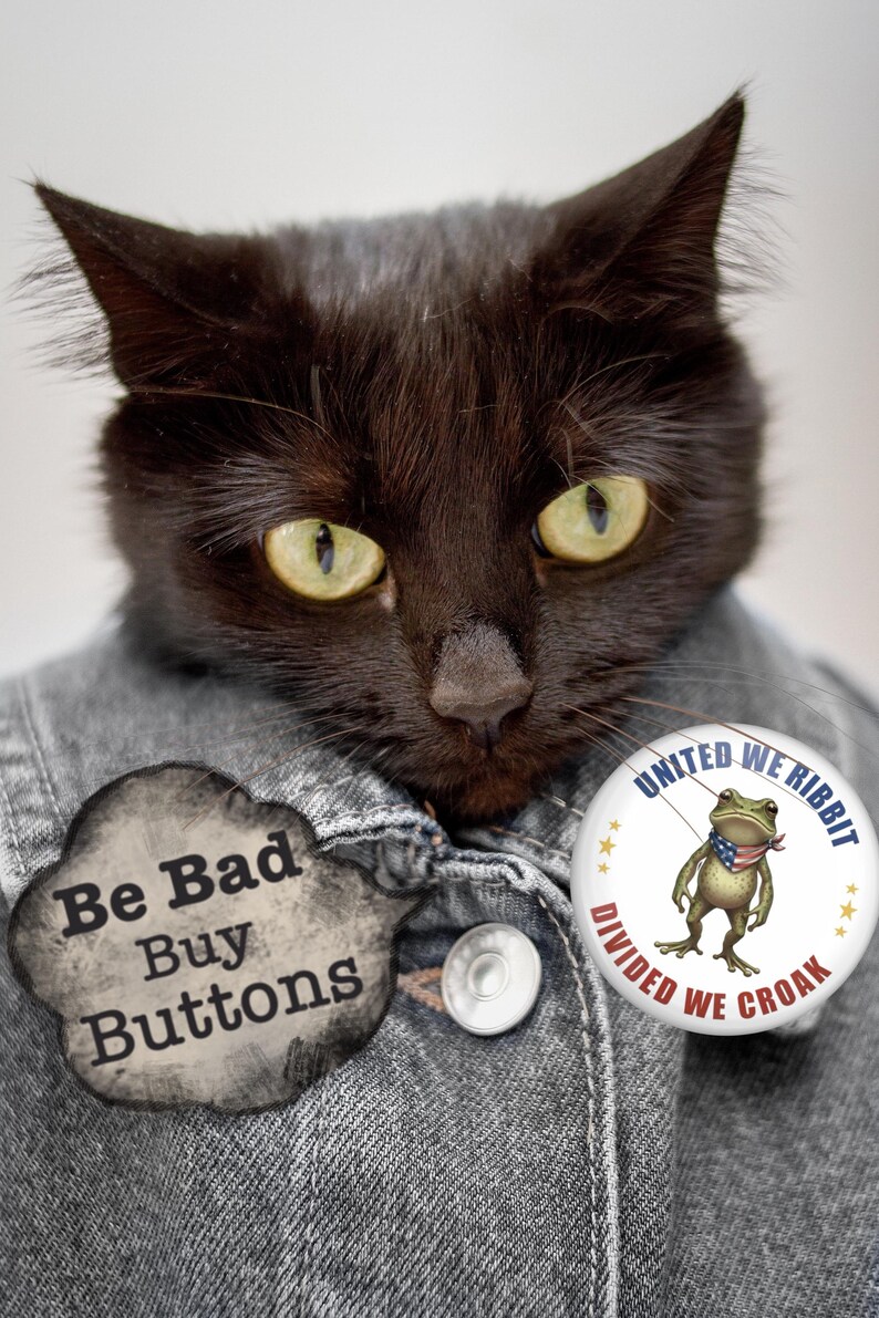 Large Size Portland Frog Button or Magnet: Resist Protest Button - Etsy