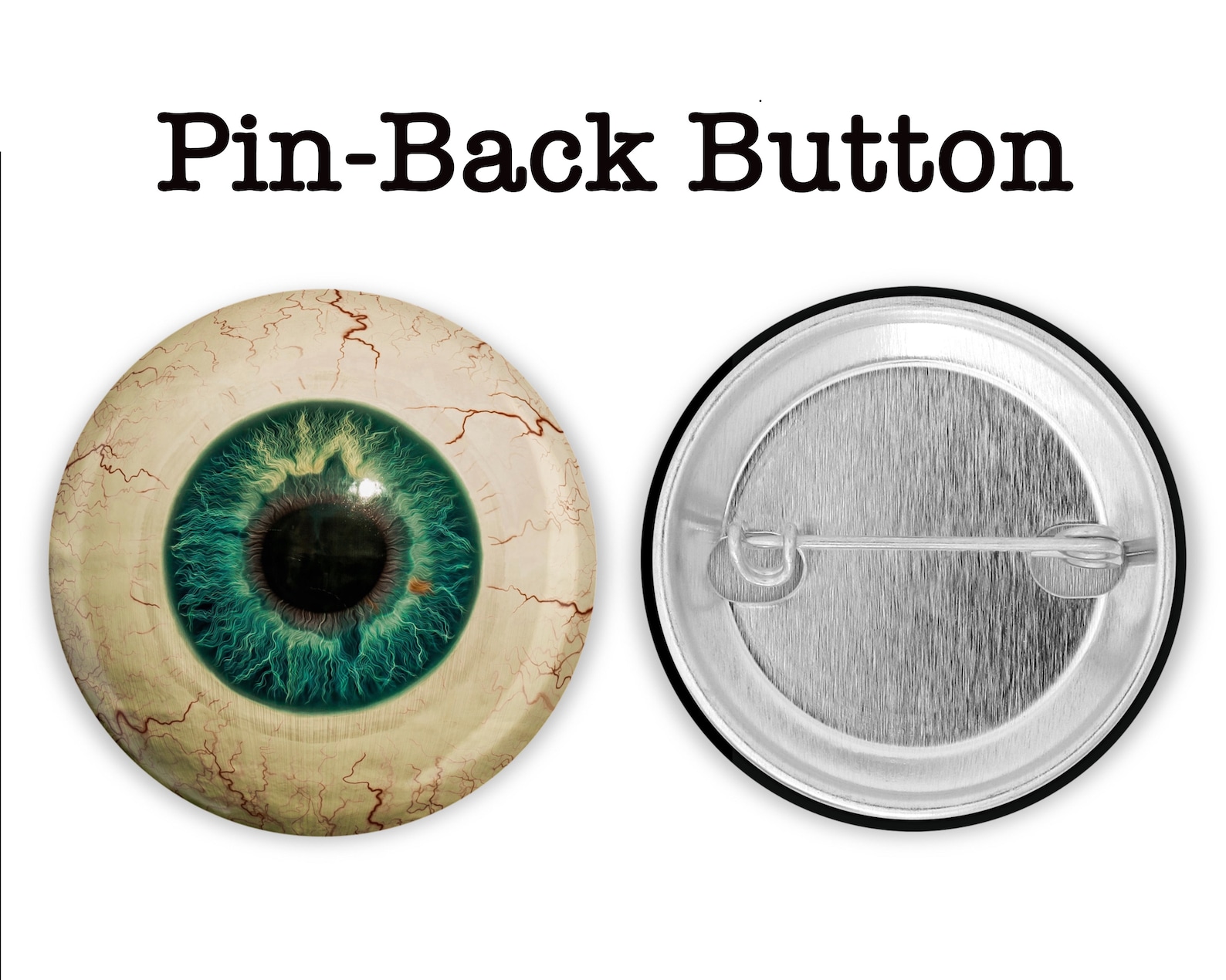 Eyeball Button or Magnet Eyeball Button Eyeball Pin Eyeball - Etsy