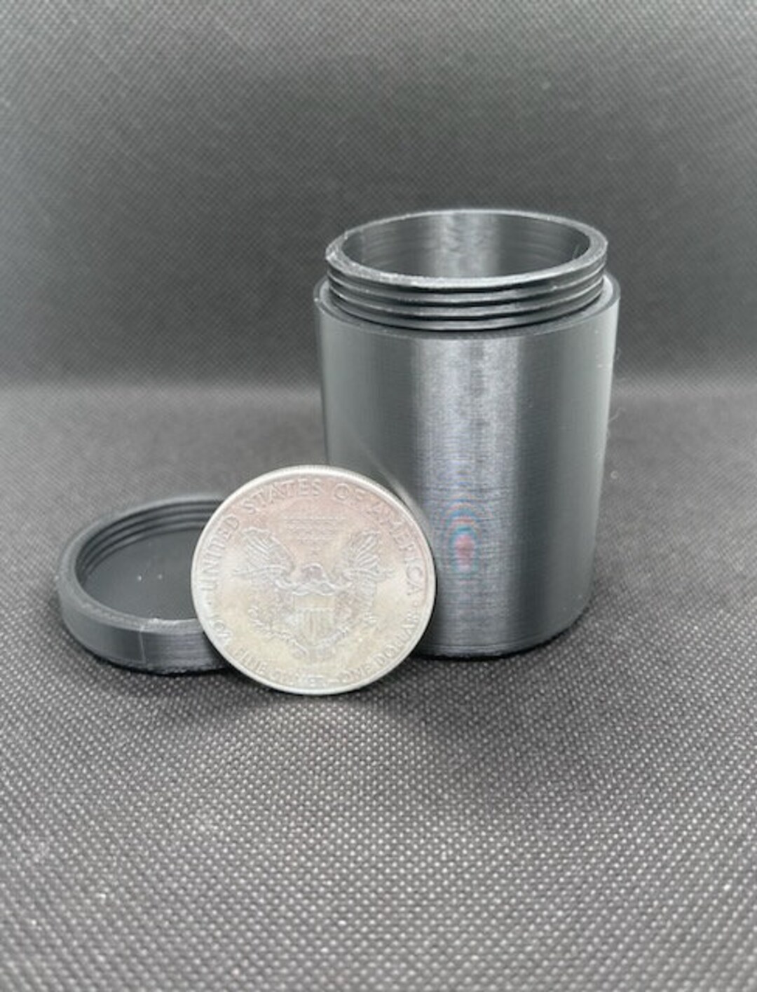 1oz Silver Coin Holder Airtight holds 20 - Etsy