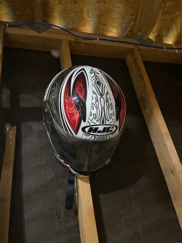 Motorcycle Helmet Wall Mount - Etsy