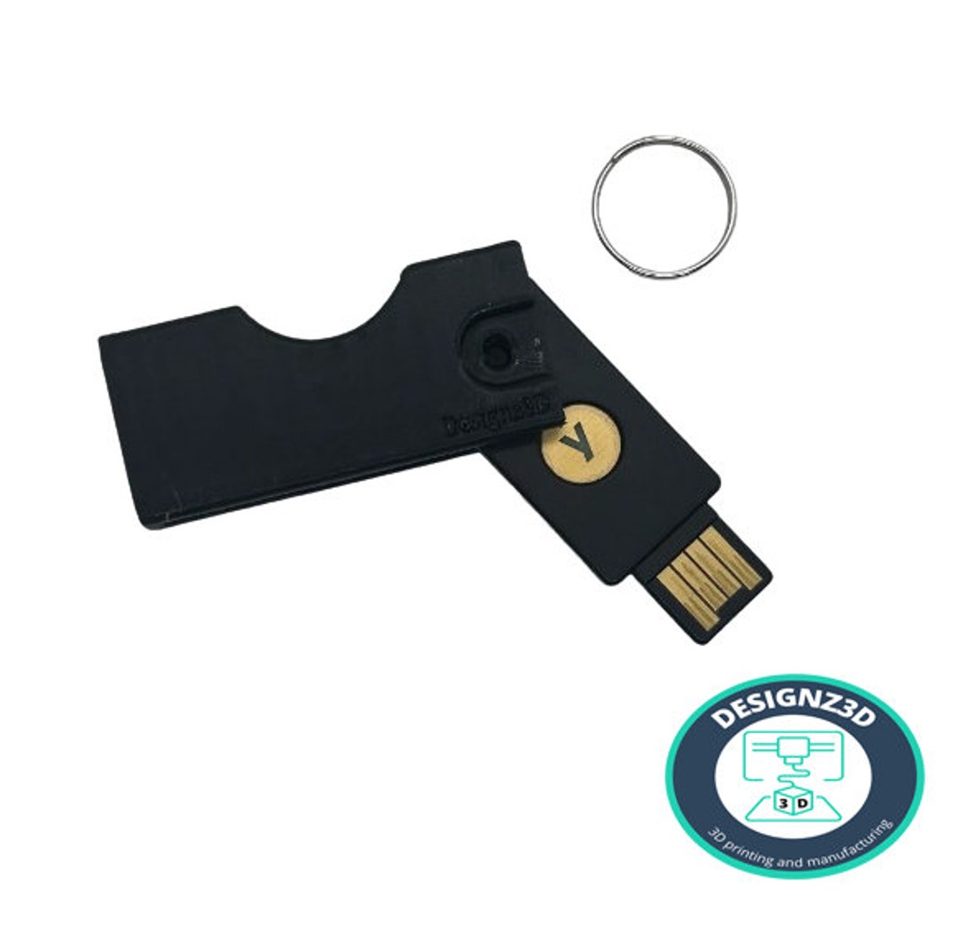 Yubikey Keychain Holder - Etsy